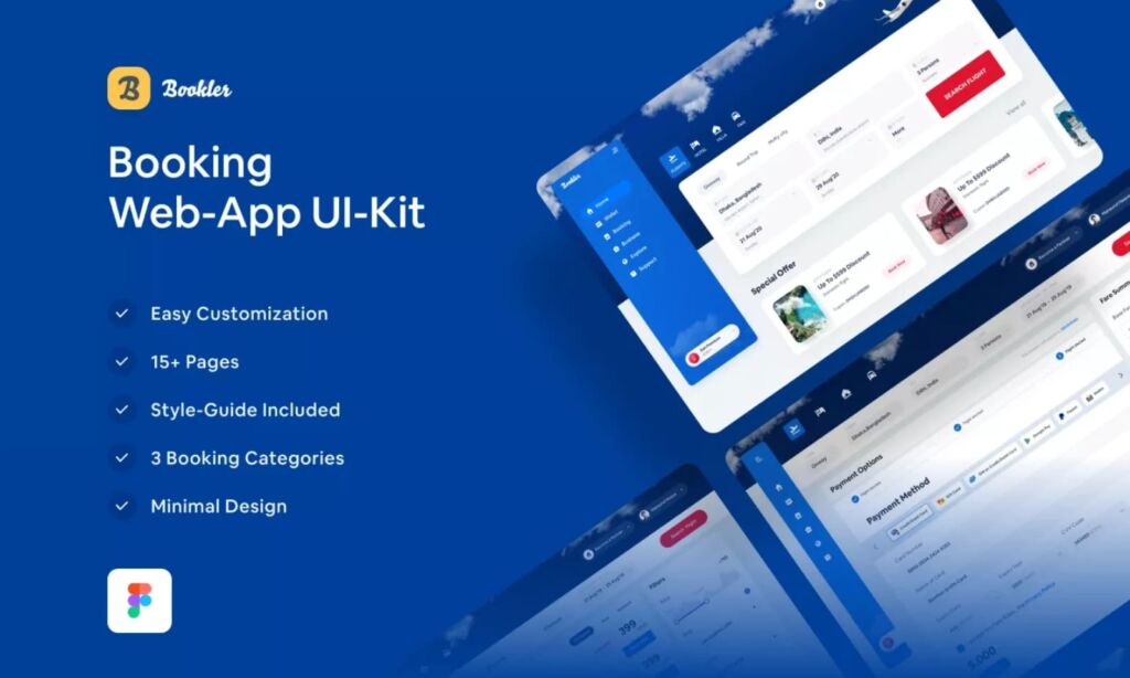 Web App UI kit - Free Figma, XD, Sketch UI Design File Website ...
