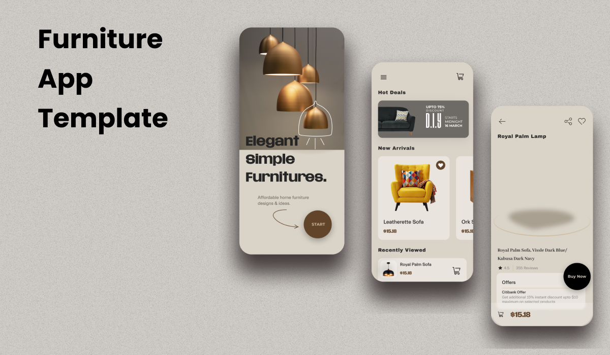 Blogging Mobile UI Kit Template For Figma Free Figma XD Sketch UI 